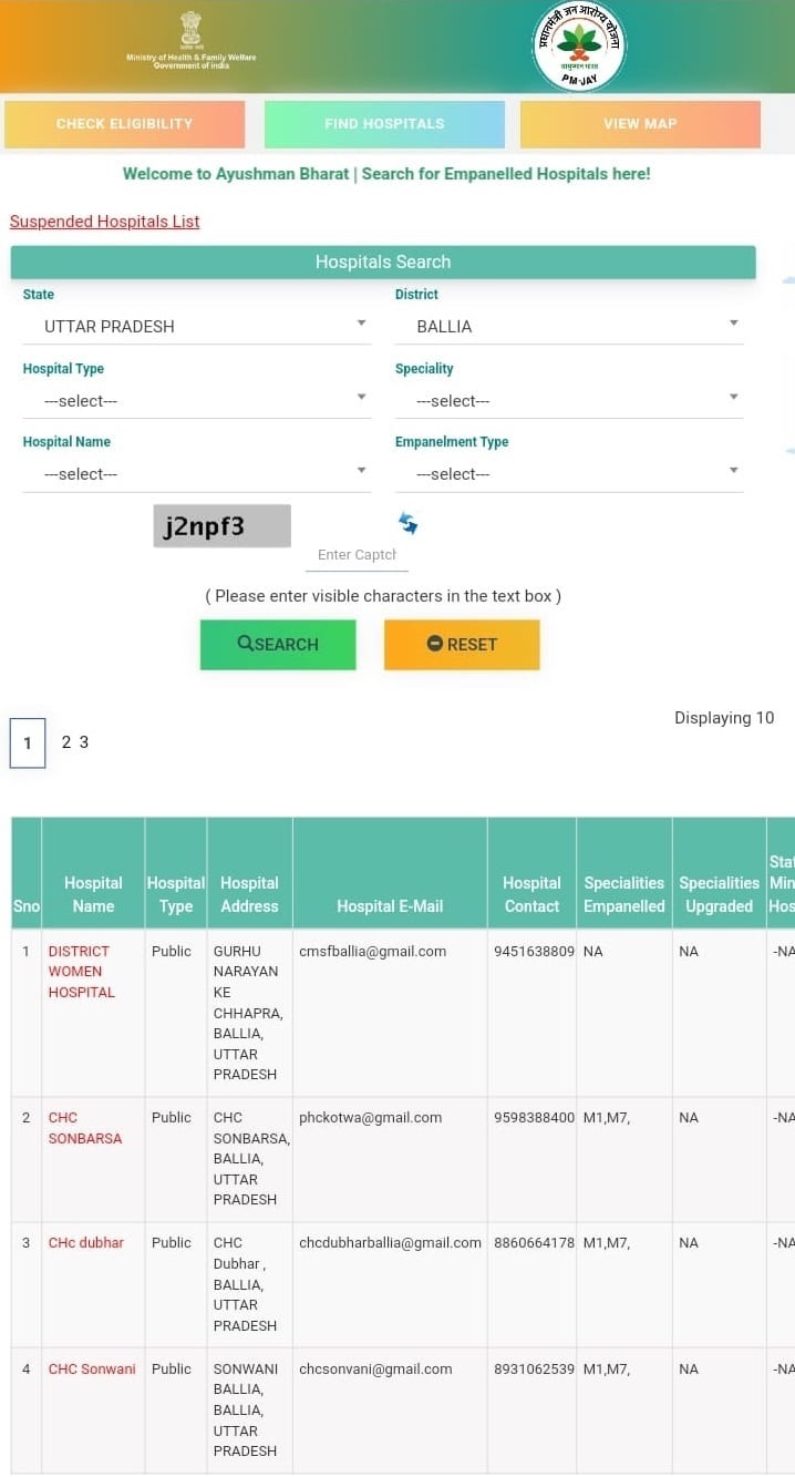 आयुष्मान कार्ड हॉस्पिटल लिस्ट बलिया, नये बदलाव के साथ - Ayushman Card Hospital List in Ballia ...