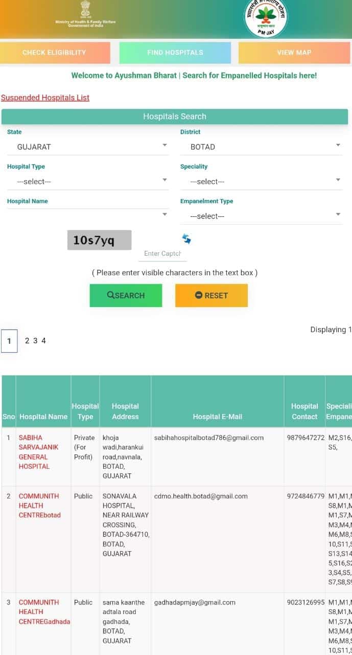 Ayushman Card Hospital List in Botad - બોટાદમાં આયુષ્માન કાર્ડ ...